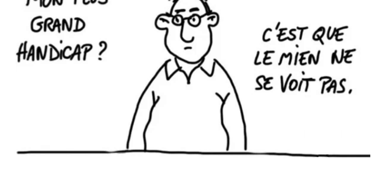 “Je ne crois que ce que je vois” : stigmatisation du handicap invisible ...